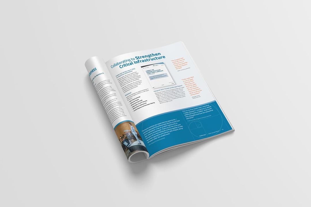 Health-ISAC 2022 Annual Report - NeigerDesign